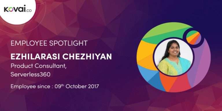 Employee Spotlight: Ezhilarasi Chezhiyan